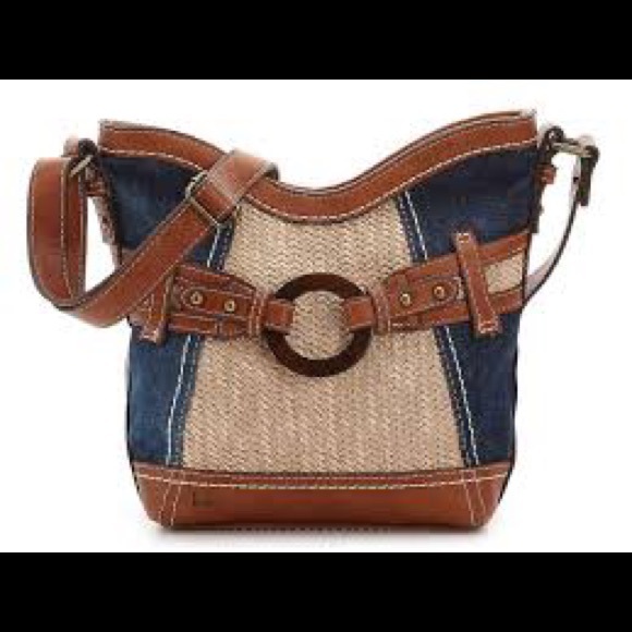 boc | Bags | Boc Born Concept Leather Purse Buckle Loop | Poshmark